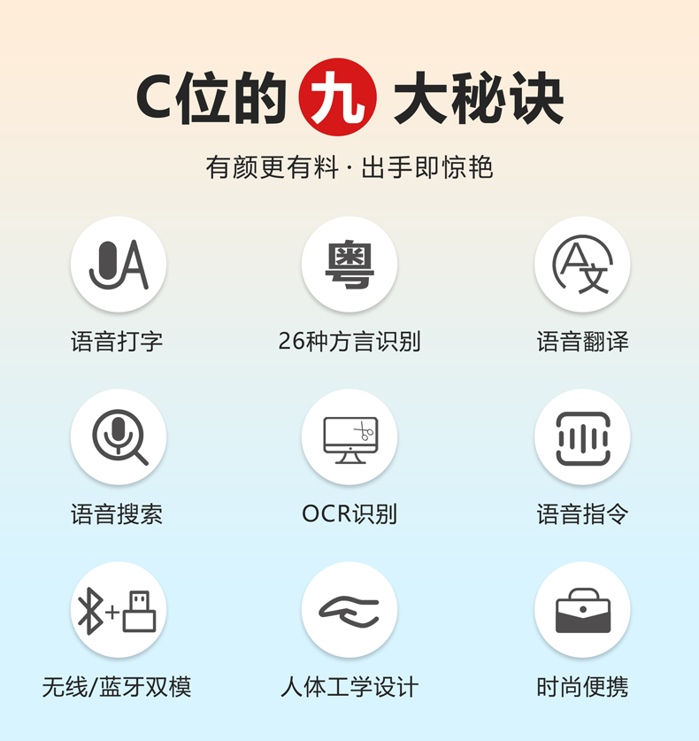 M116 AI智能语音鼠标：卓越性能与舒适体验的完美结合 - 麦链智能 MICLINK
